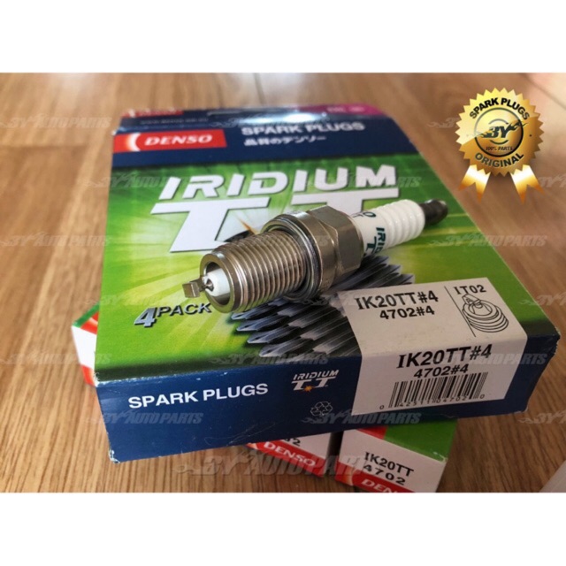 IK20TT DENSO (4pcs) IK20 NEW SPEC IRIDIUM TT SPARK PLUG 4702 | Shopee ...