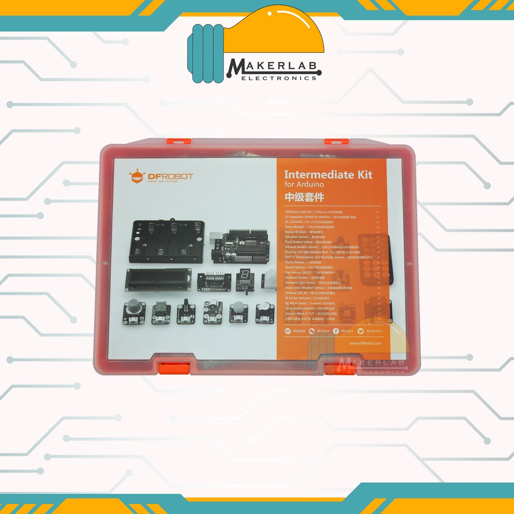 Dfrobot Gravity Intermediate Kit For Arduino Shopee Philippines