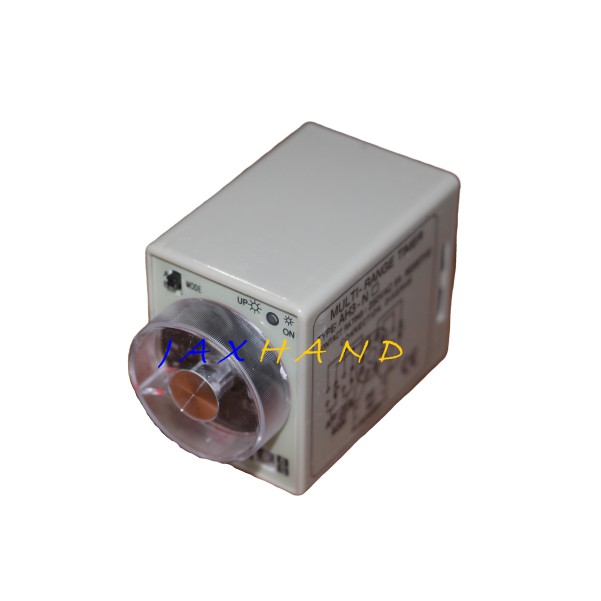 ANLY Timer Relay (220VAC, 3S-30M / 6S~60M) with Socket AH3-NB, AH3-NC ...