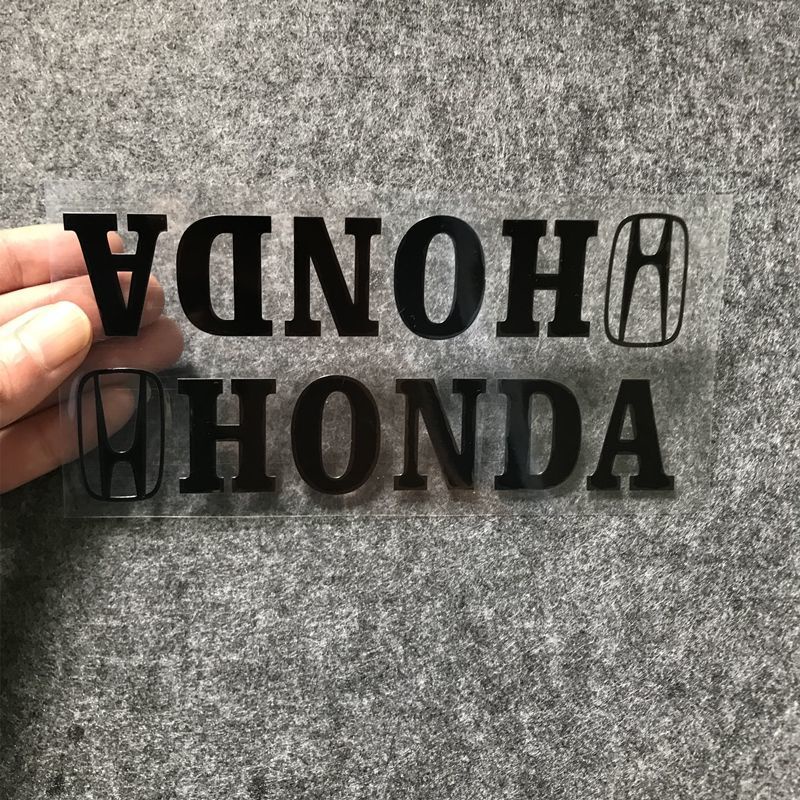 Motorcycle Sticker HONDA Honda Car Logo LOGO Letter Sticker Reflective ...