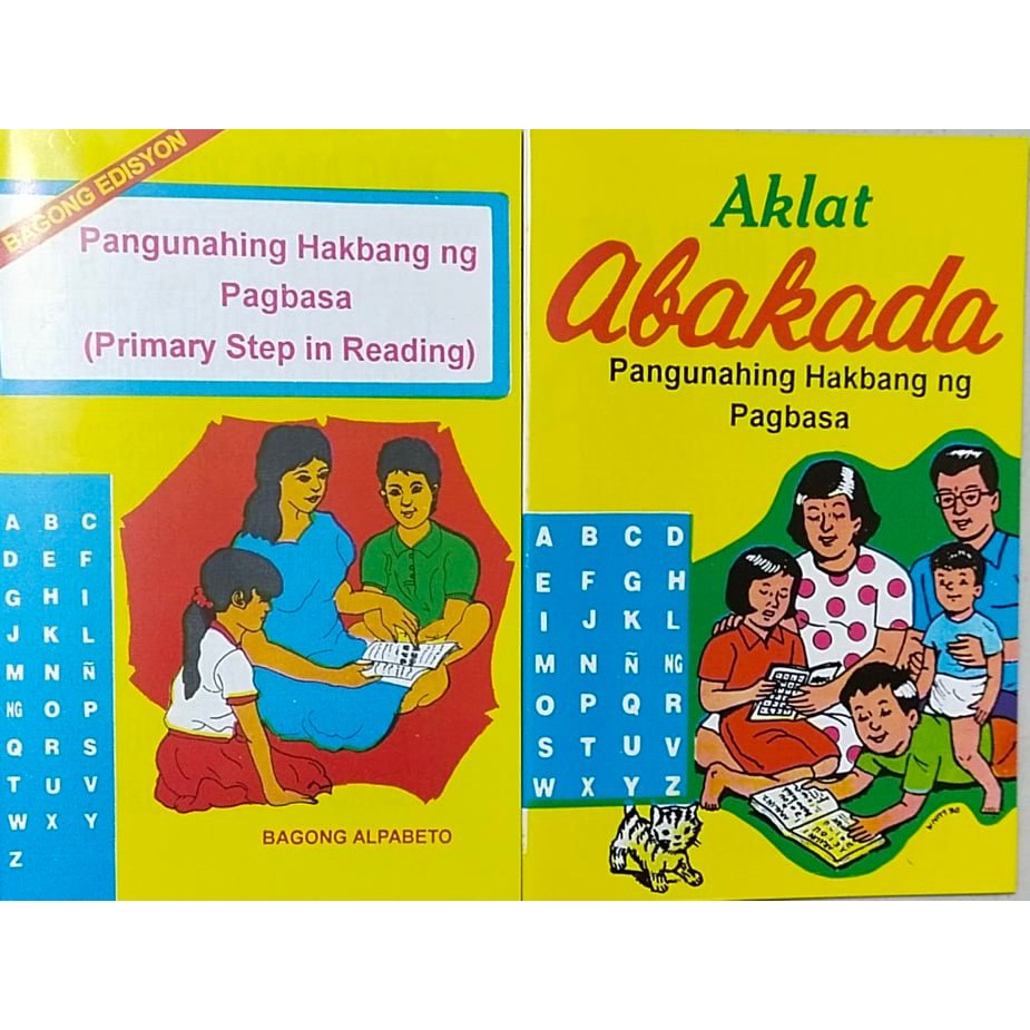 Aklat ABAKADA or Pangunahing Hakbang sa Pagbasa THICK, 64 pages, size ...