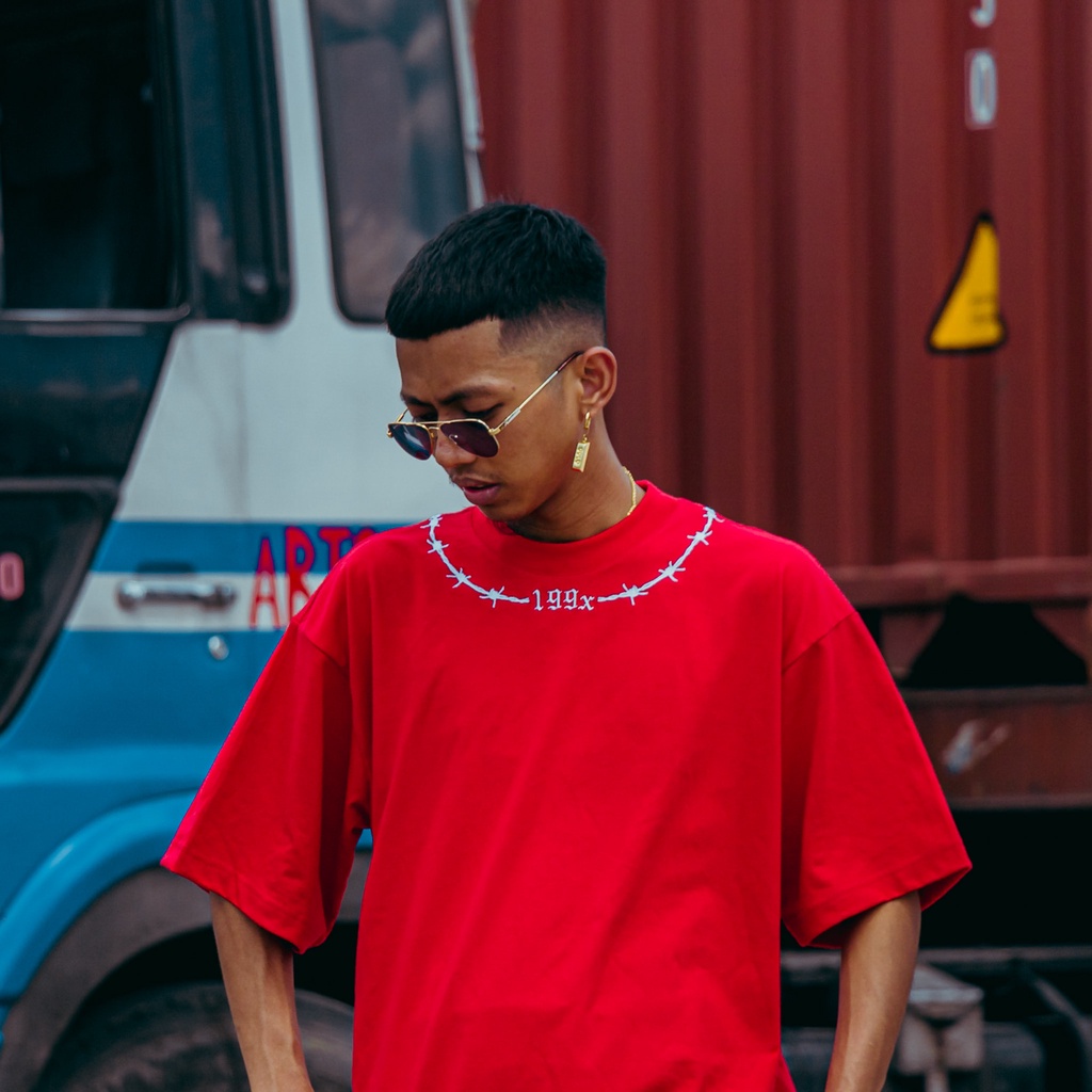 199X CLASSIC BARBED WIRE NEW TREND SHIRT WITH FREEBIES | Shopee Philippines