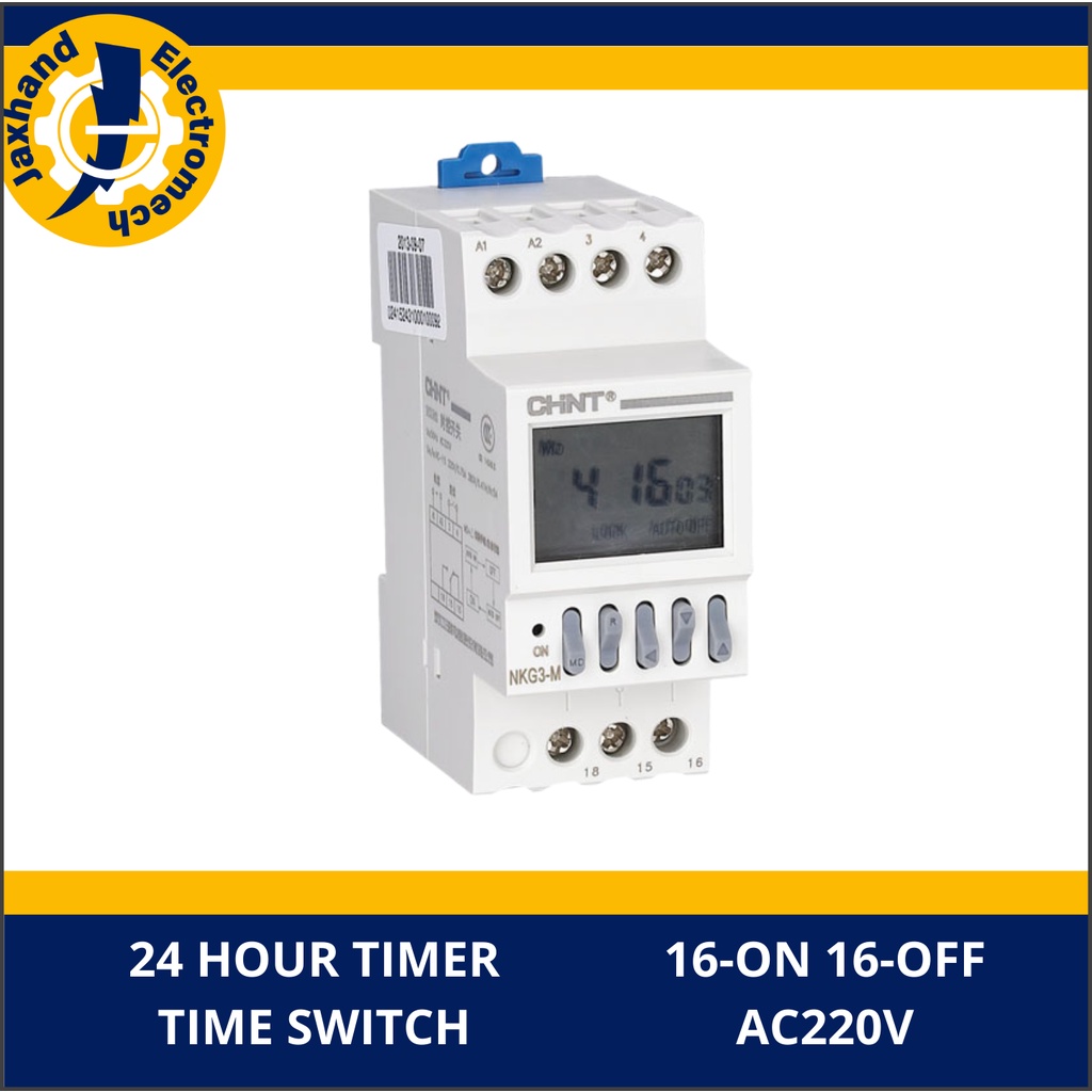 Chint Time Switch 24 Hour Timer AC220V | Shopee Philippines