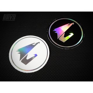 AORUS logo sticker / case fan sticker | Shopee Philippines