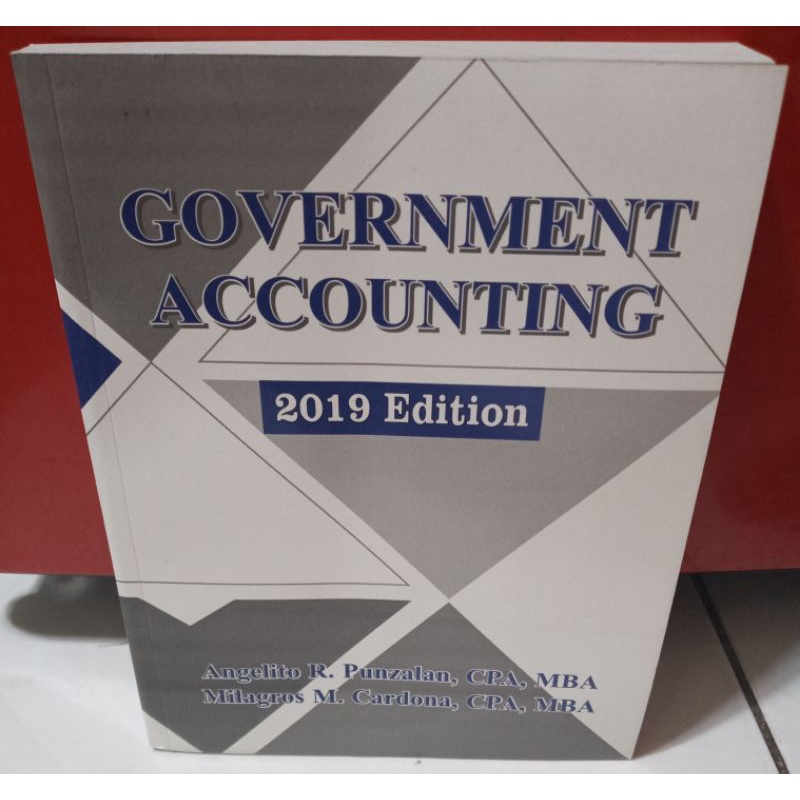 GOVERNMENT ACCOUNTING( 2019 EDITION ) by Punzalan | Shopee Philippines