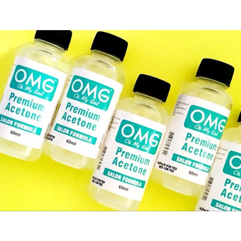 OMG Premium Acetone 60ml | Shopee Philippines