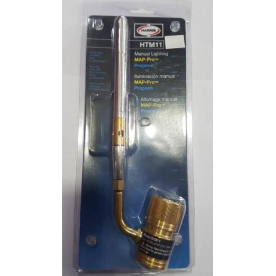 Harris HTM11 Heavy Duty Hand Torch with Double Barrel Tip for MApp gass ...