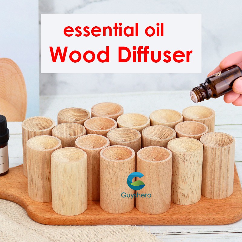 aroma wood diffuser essential oil diffuser for aromatherapy cylinder ...