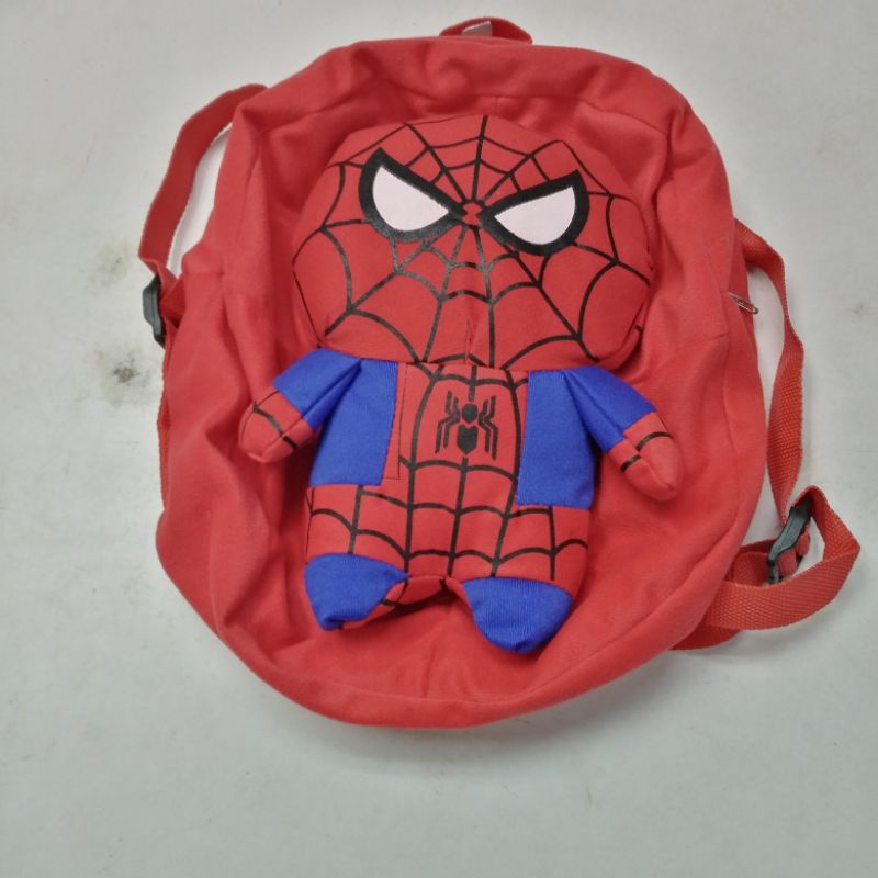 Fashion Spiderman Cartoon Character Backpack | Shopee Philippines