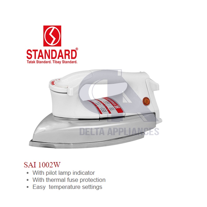 Standard Flat Iron Original Standard Flat Iron SAI 1002 (Black or White ...