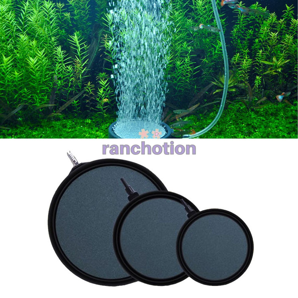 Hydroponics Aquarium Air Stone Disc Bubble Diffuser Pond Deep ...