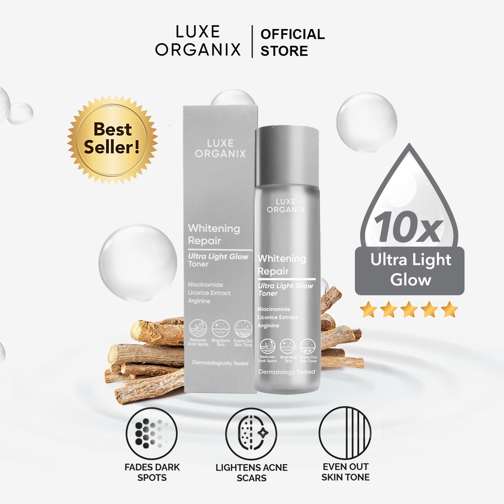 Luxe Organix Whitening Repair Niacinamide Toner 150mL | Shopee Philippines