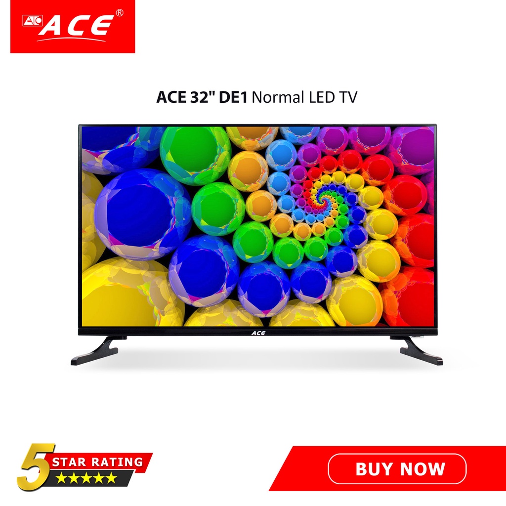 ACE 32" ULTRA-Slim LED TV Frameless LED-808 DE1 | Shopee Philippines