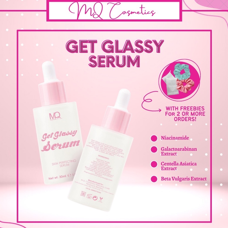 M.Q Cosmetics Get Glassy Skin Perfecting Serum (NEW) | Shopee Philippines