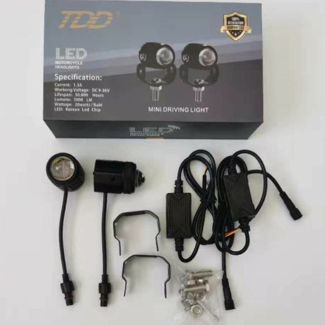TDD Original Mini driving light high and low same ng atom | Shopee ...