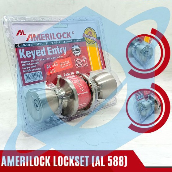 Amerilock Lockset Keyed Entry | Shopee Philippines
