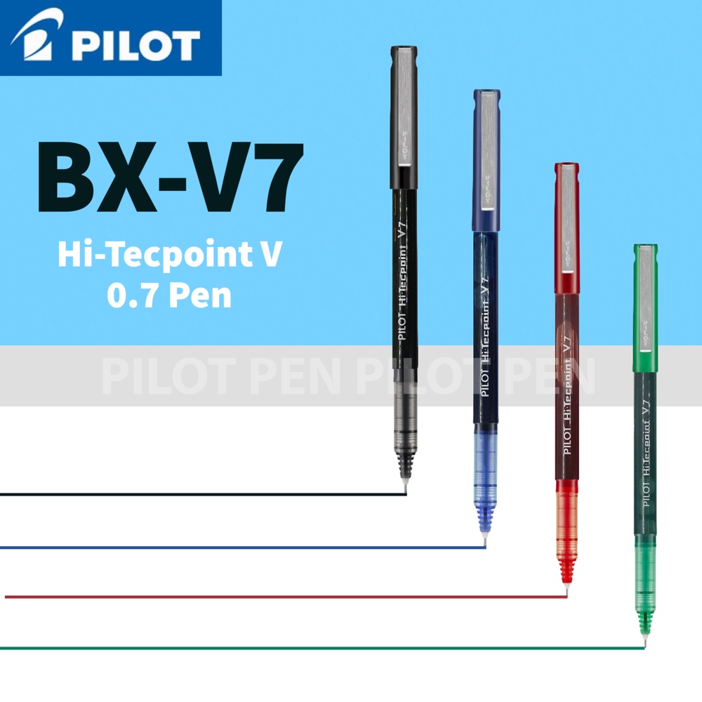 Pilot BX-V7 Hi-Tecpoint V 0.7 Pen | Pilot Pen | Shopee Philippines