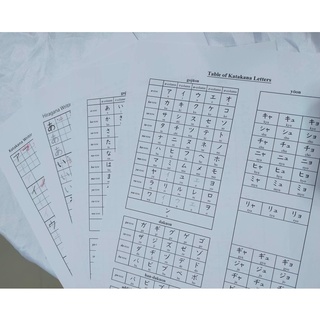 Hiragana and Katakana Writing Practice Sheets | Shopee Philippines