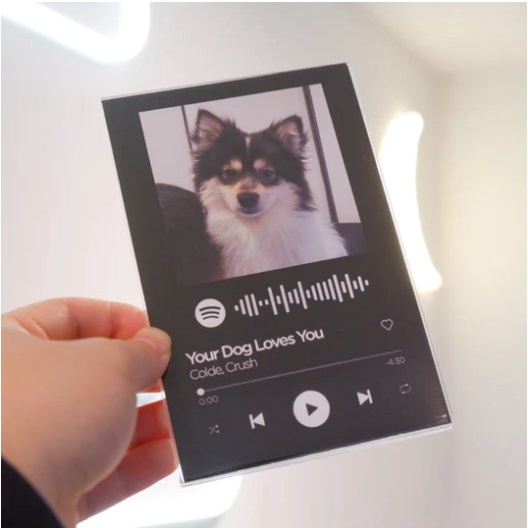 Personalized Spotify Photo Ref Magnet with Scannable Code | Shopee ...
