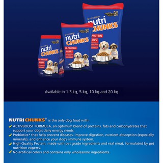 Nutri Chunks Hi-Protein Puppy Lamb 5kg | Shopee Philippines