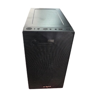 CVS X2603 GAMING COMPUTER CASE WITH TG-SIDE/MESH-FRONT/NO PSU & FAN ...