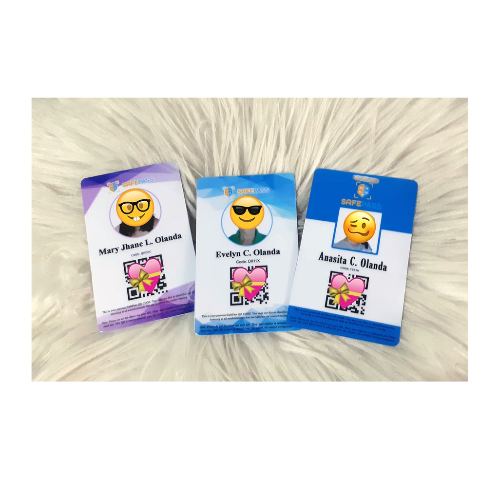 Personalized Pvc Id For All! [Company Id] [School Id] [Loyalty Card ...