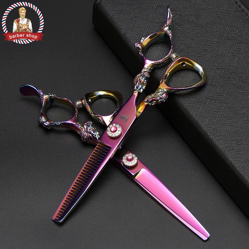 Ready Stock Kasho Scissors for Hair Cut Japan Salon Beauty Barber Scissors 440C Scissors Set ...