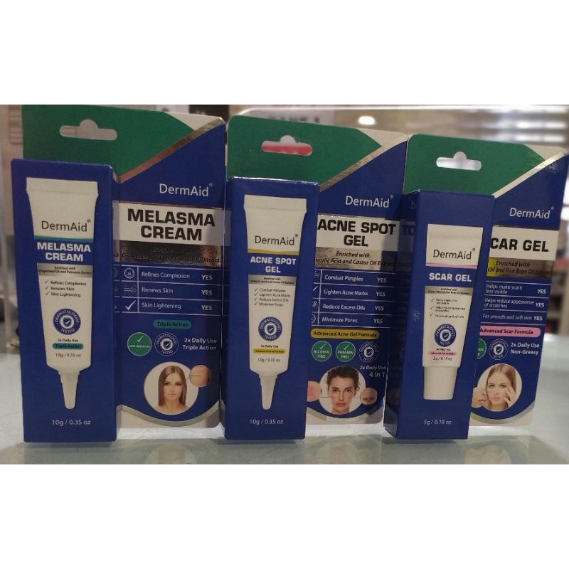 Dermaid Cream & Gel 10g | Shopee Philippines