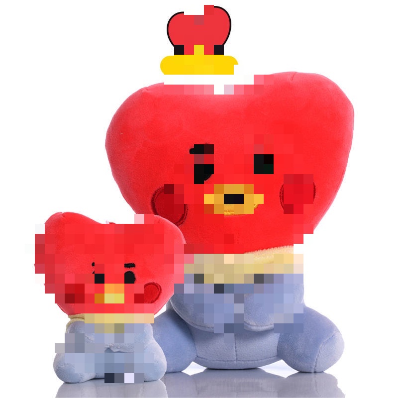 BTS Plush Toy Seated Doll Baby Trendy And Cute TATA CHIMMY COOKY KOYA ...