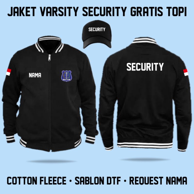 Security Guard Member Jacket - Latest Varsity Baseball Security Jacket ...