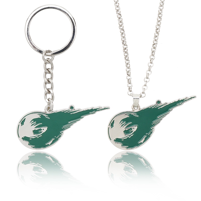 Game Final Fantasy Meteor Keychain RPG REMAKE Meteor Cosplay Key Chain ...
