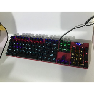NEXION KY-610 REAL MECHANICAL KEYBOARD, USB WIRED, 20 RUNNING LIGHTING ...