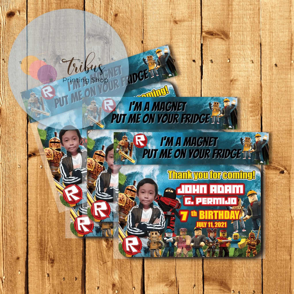 Roblox Ref Magnet Souvenir (Glittery) | Shopee Philippines
