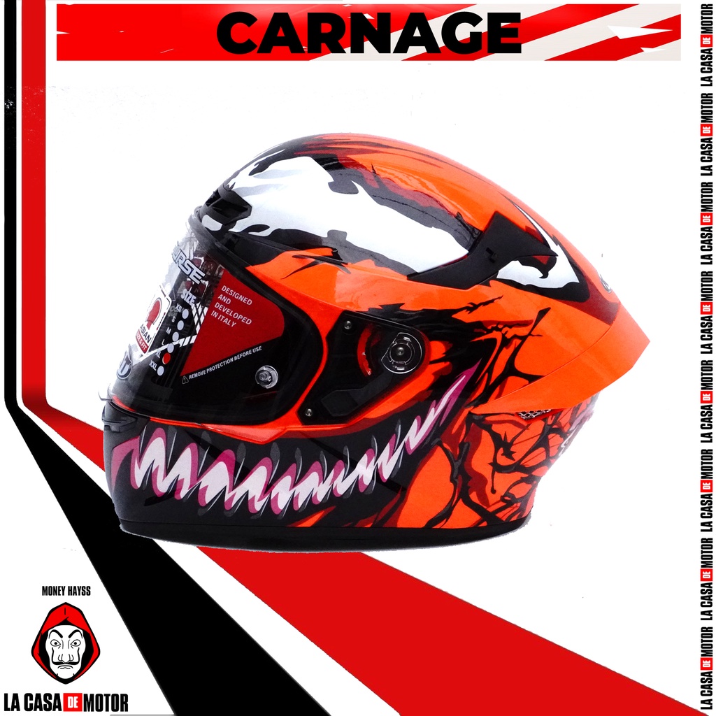 KYT TT COURSE MARVEL CARNAGE | Shopee Philippines