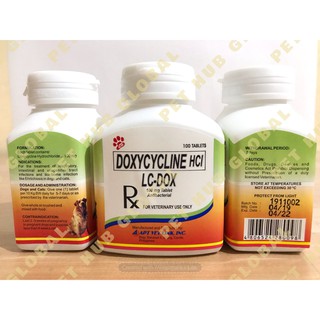 LC DOX 100 TABLETS FOR DOGS & CATS | Shopee Philippines