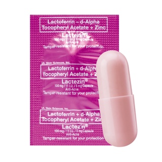 LACTEZIN 100mg/11 IU/5mg Anti-Acne Capsule (Sold per capsule) | Shopee ...