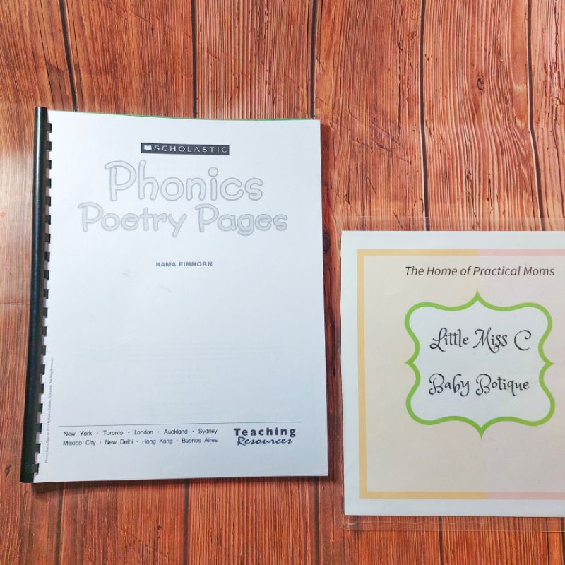 SCHOLASTIC PHONICS POETRY PAGES | Shopee Philippines