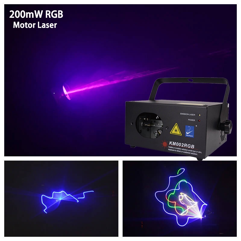 Big dipper 200mW RGB Motor Laser Stage Lights KM002RGB | Shopee Philippines