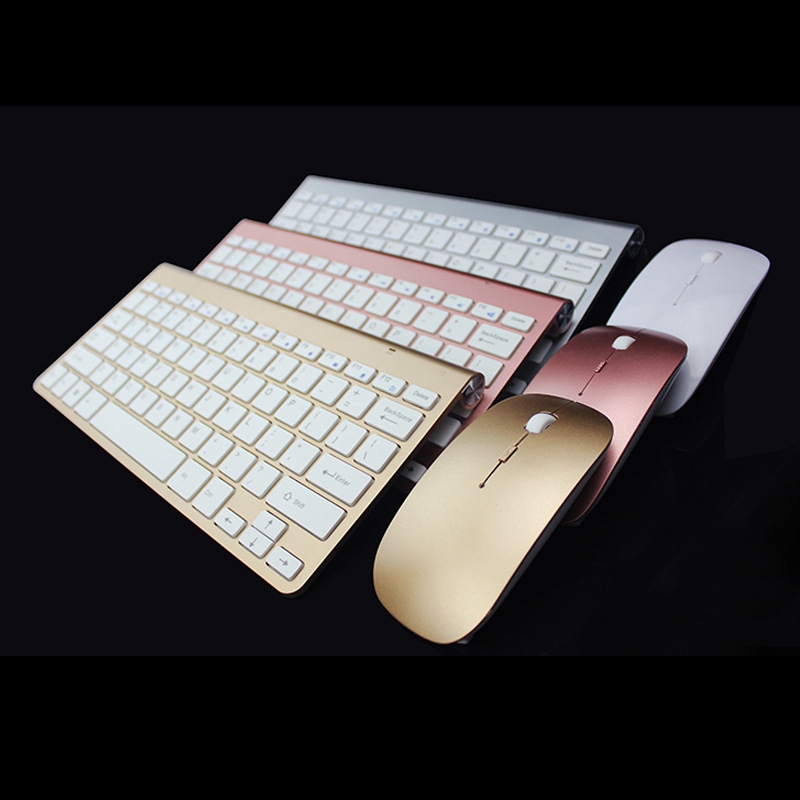 2.4G wireless keyboard and mouse set mute business office keyboard and ...