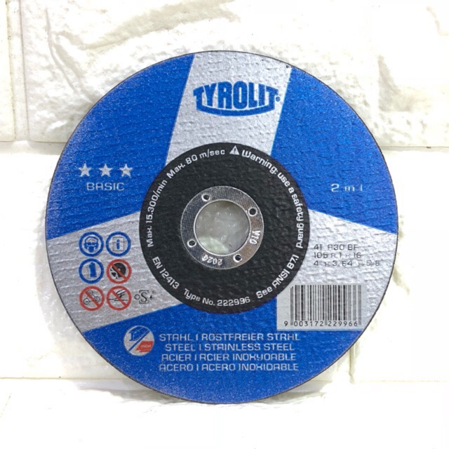 TYROLIT cutting disc super thin 4 TYROLIT cutting disc super thin 4