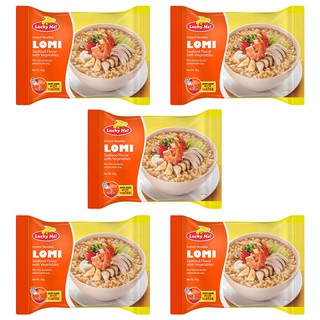 Lucky Me! Instant Noodle Soup Lomi Seafood and Vegetable Flavor 65g X 5 ...