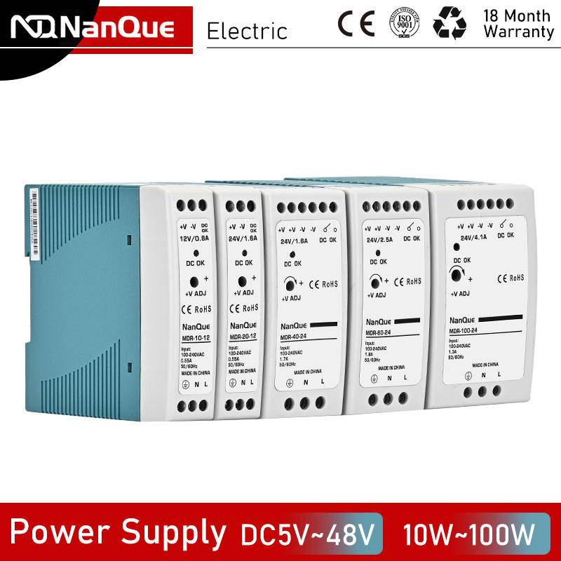 AC to DC Power Supply Narrow 10W 20W 40W 60W 100W Switching Power ...