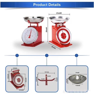 20kg Mechanical Scale weighing scale human food weighing scale ...