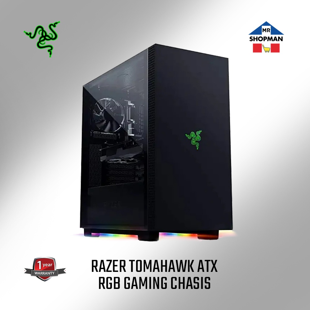 Razer Tomahawk ATX Gaming Chasis RGB Case | Shopee Philippines