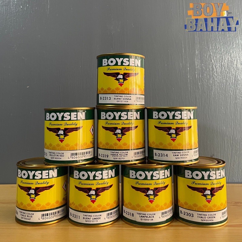 Boysen Oil Tinting Color 1/4 Liter (Various Colors For Wood/Metal Paint ...