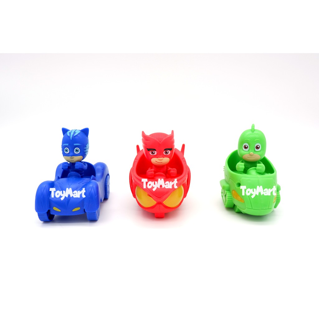 3 IN 1 PJ Masks Pull Back Mobile Car Catboy Owlette Gekko | Shopee ...