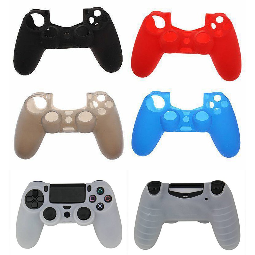 Plain Color Silicone Case for PS4 DS4 Playstation 4 Dualshock 4 ...