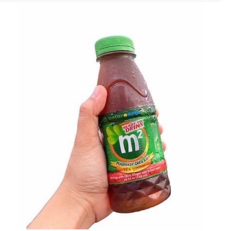 M2 Ready to Drink Moringa with Okra, Ginger and Brown Sugar 10 oz (320 ...
