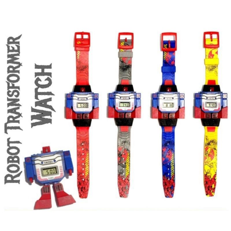 Robot Transformer Watch Toy Transform Amazing | Shopee Philippines