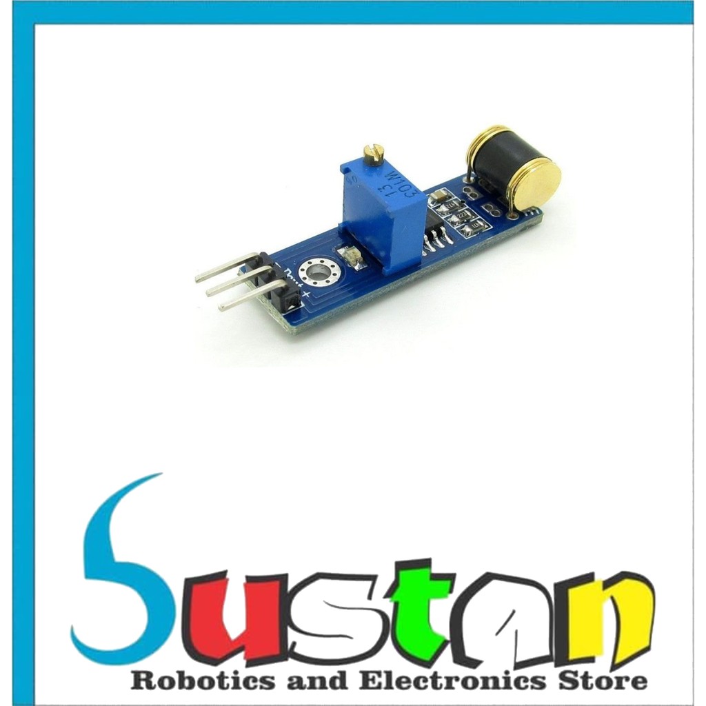 Vibration Sensor 801s Detection Adjustable Vibration Module Arduino ...